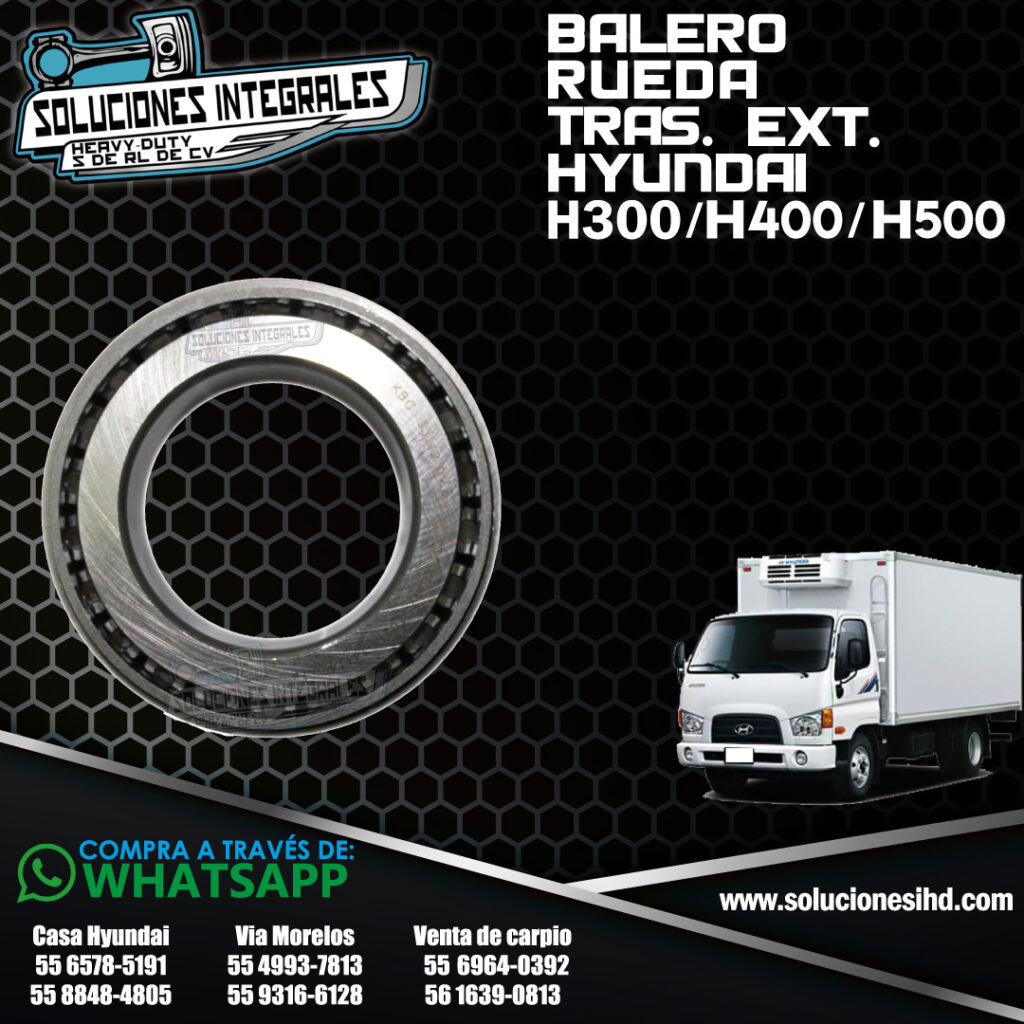 BALERO RUEDA TRASERA EXTERIOR HYUNDAI H300/H400/500 – Soluciones IHD