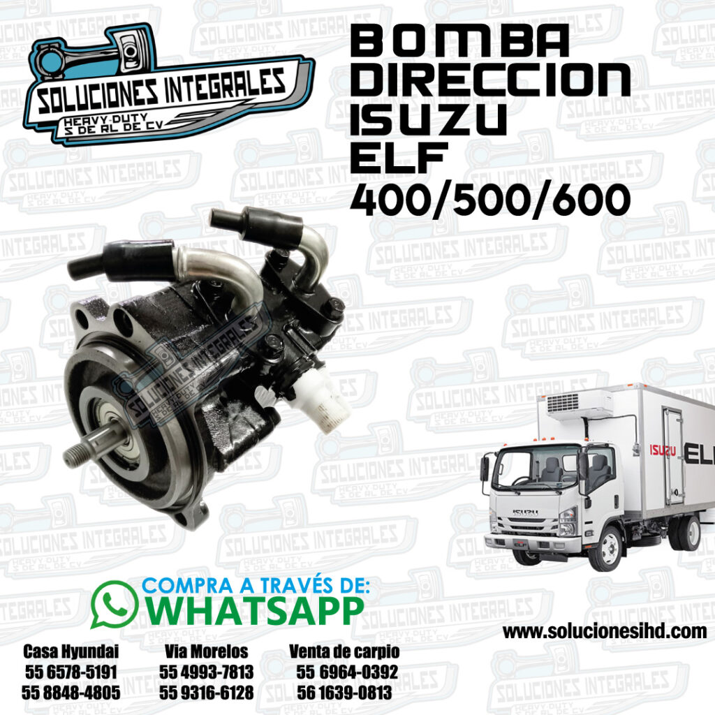 BOMBA DIRECCION ISUZU ELF 400/500/600 – Soluciones IHD
