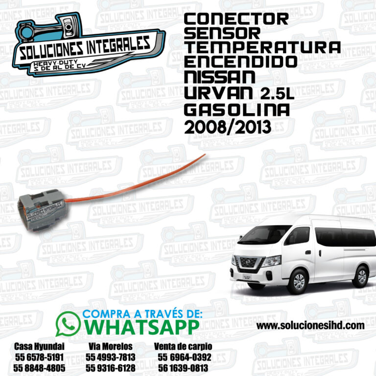 CONECTOR SENSOR TEMPERATURA/ENCENDIDO URVAN – Soluciones IHD
