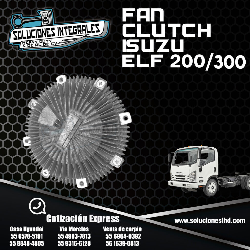 FAN CLUTCH ISUZU ELF 200/300 – Soluciones IHD