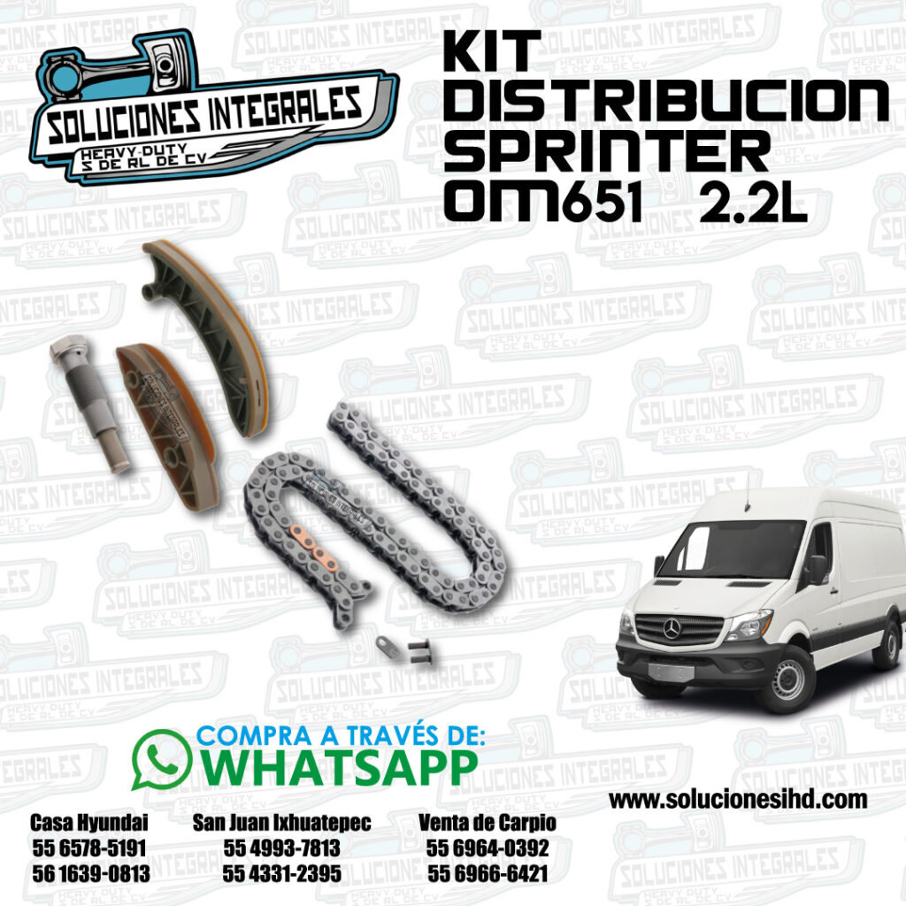 KIT DISTRIBUCION SPRINTER OM651 – Soluciones IHD