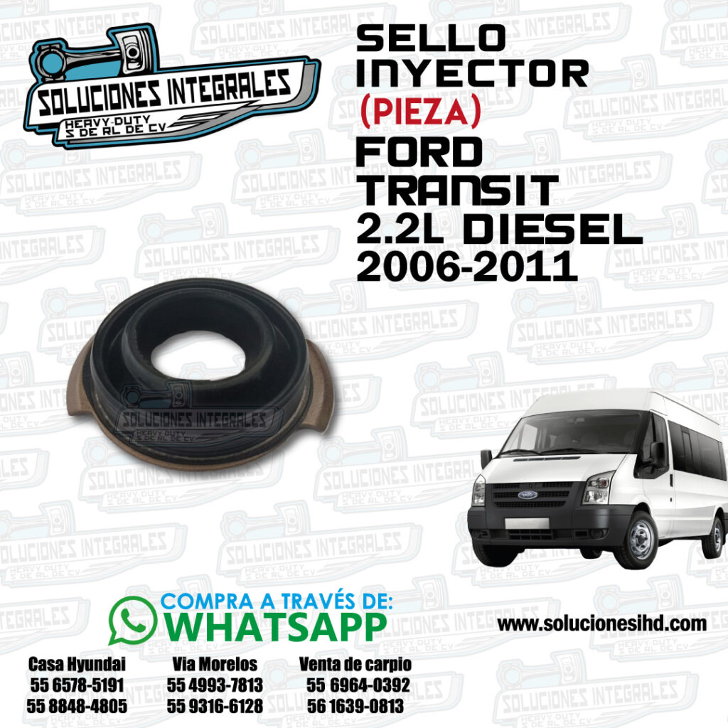 SELLO INYECTOR TRANSIT 2.2L 06/11 – Soluciones IHD