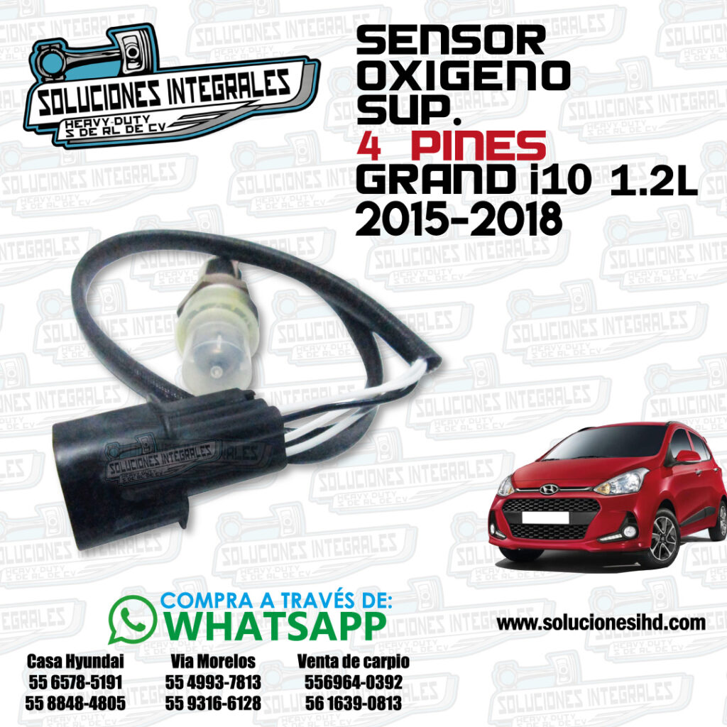 SENSOR OXIGENO 4 PINES GRAND I10 1.2L – Soluciones IHD