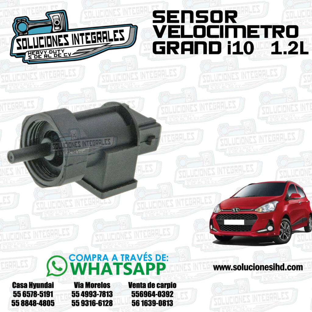 SENSOR VELOCÍMETRO GRAND I10 1.2L – Soluciones IHD