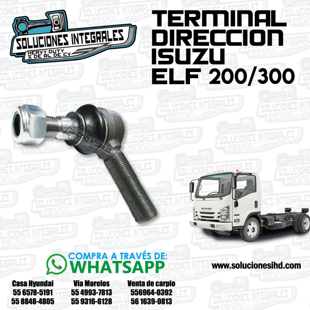 TERMINAL DIRECCIÓN ISUZU ELF 200/300 – Soluciones IHD