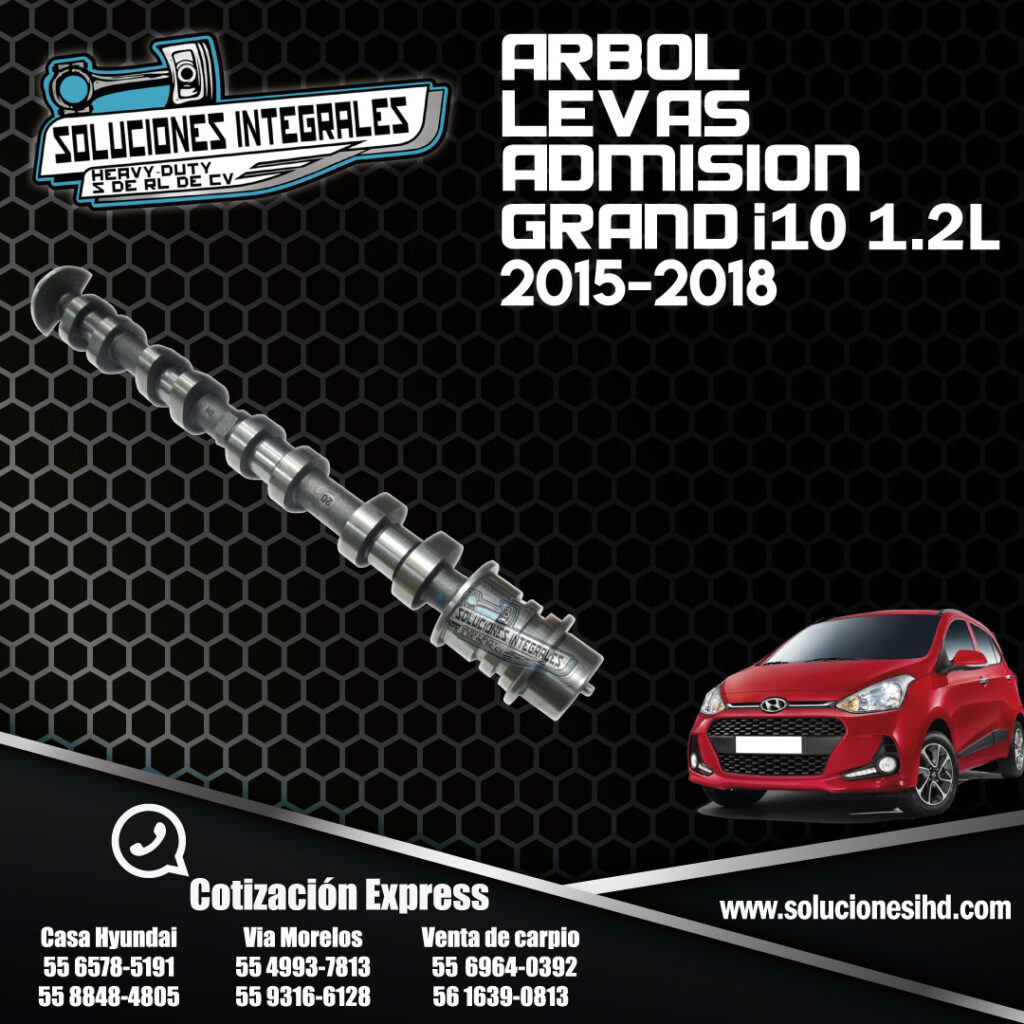 ARBOL LEVAS ADM. 1.2L GRAND I10 – Soluciones IHD