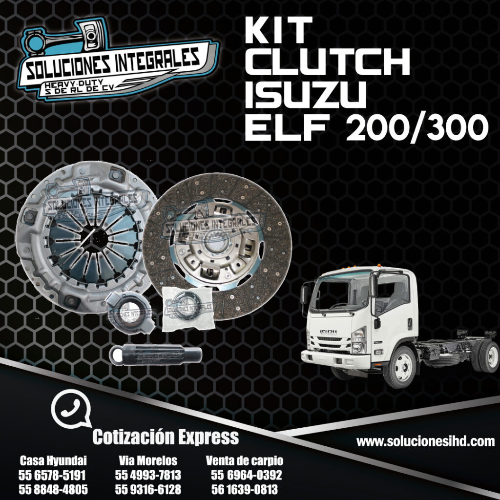 KIT CLUTCH ISUZU ELF 200/300 – Soluciones IHD