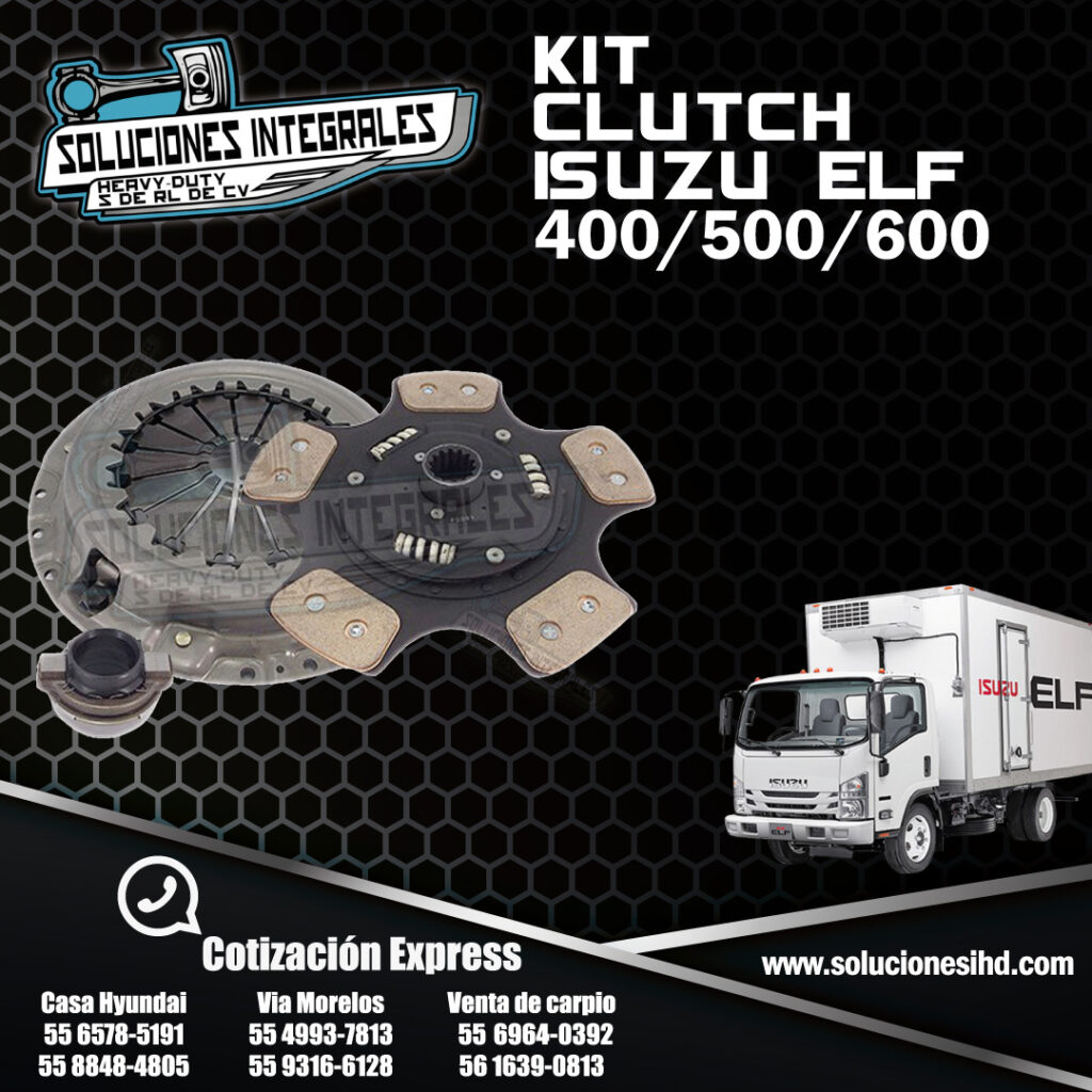KIT CLUTCH ISUZU ELF 400/500/600 – Soluciones IHD