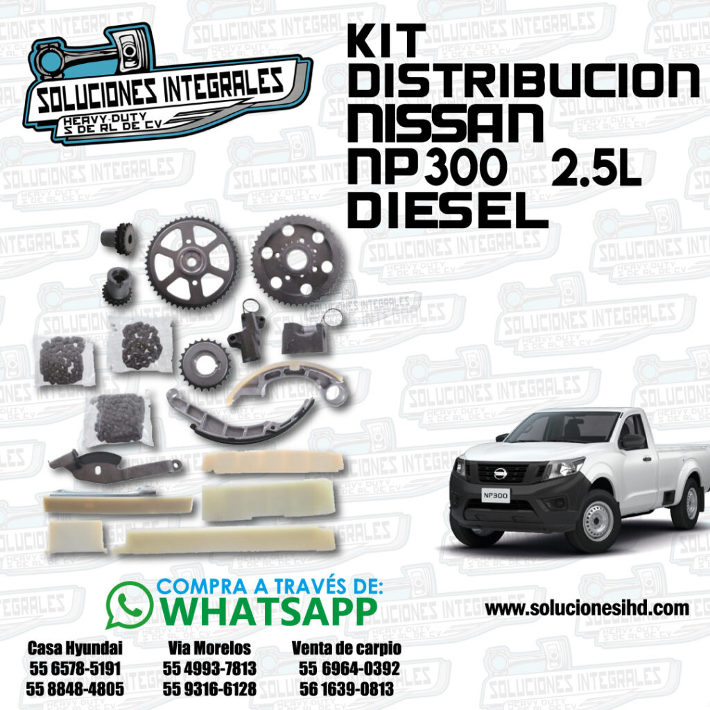 KIT DISTRIBUCION NP300 2.5L DIESEL – Soluciones IHD