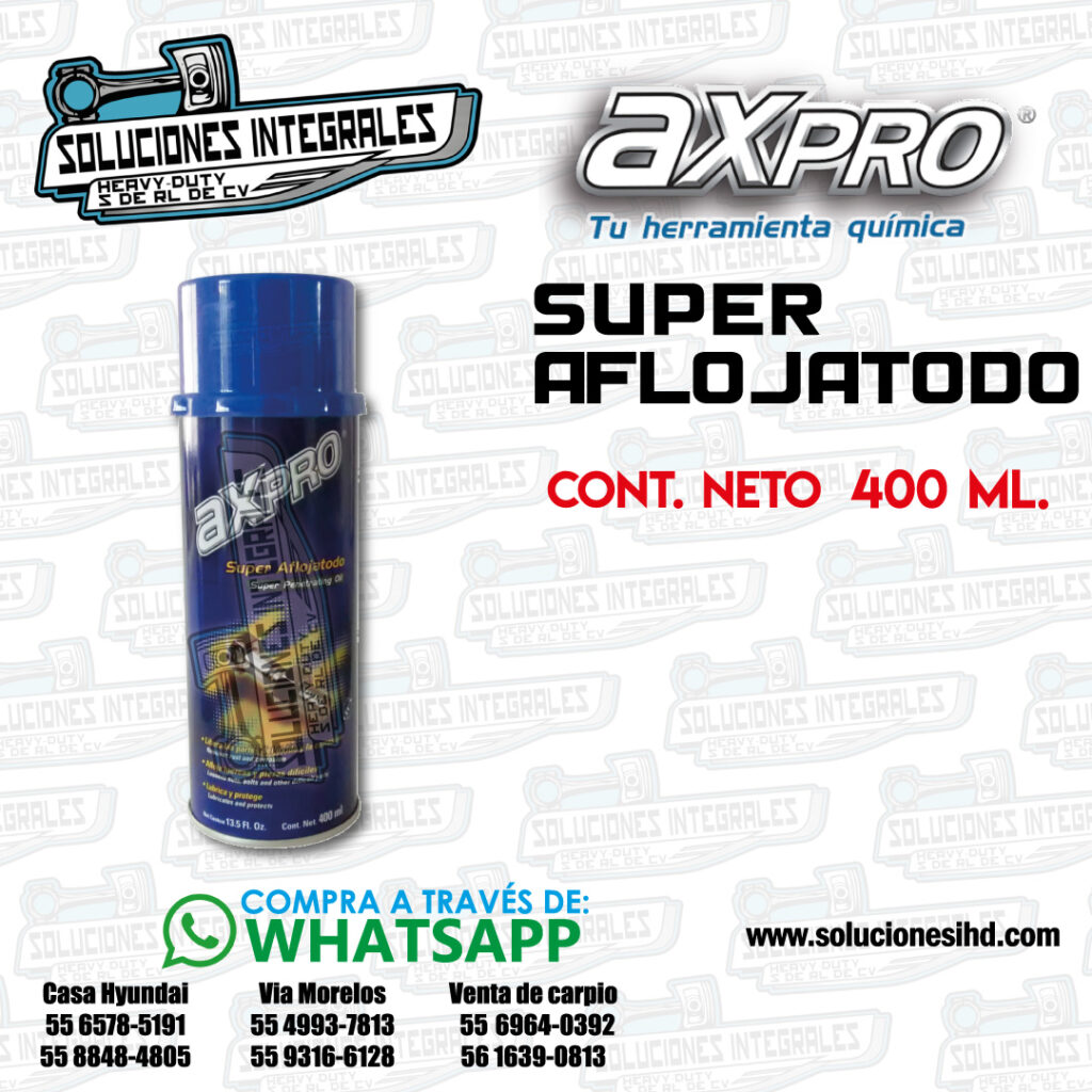 AXPRO AFLOJATODO AEROSOL 400ML – Soluciones IHD