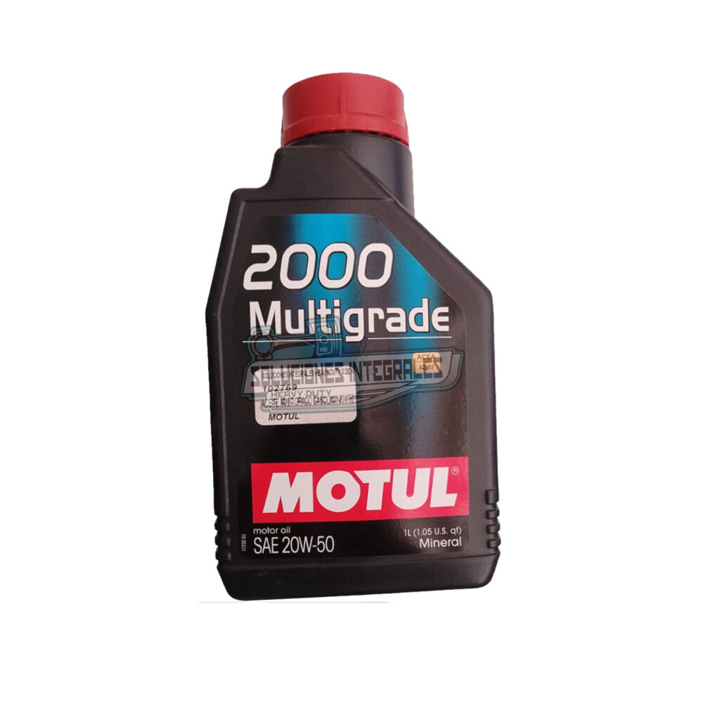 MOTUL ACEITE MULTIGRADO GASOLINA 20W50 1 LTO – Soluciones IHD