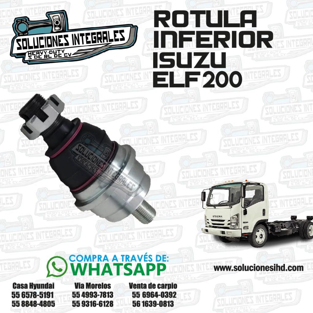 ROTULA INFERIOR ISUZU ELF200 – Soluciones IHD