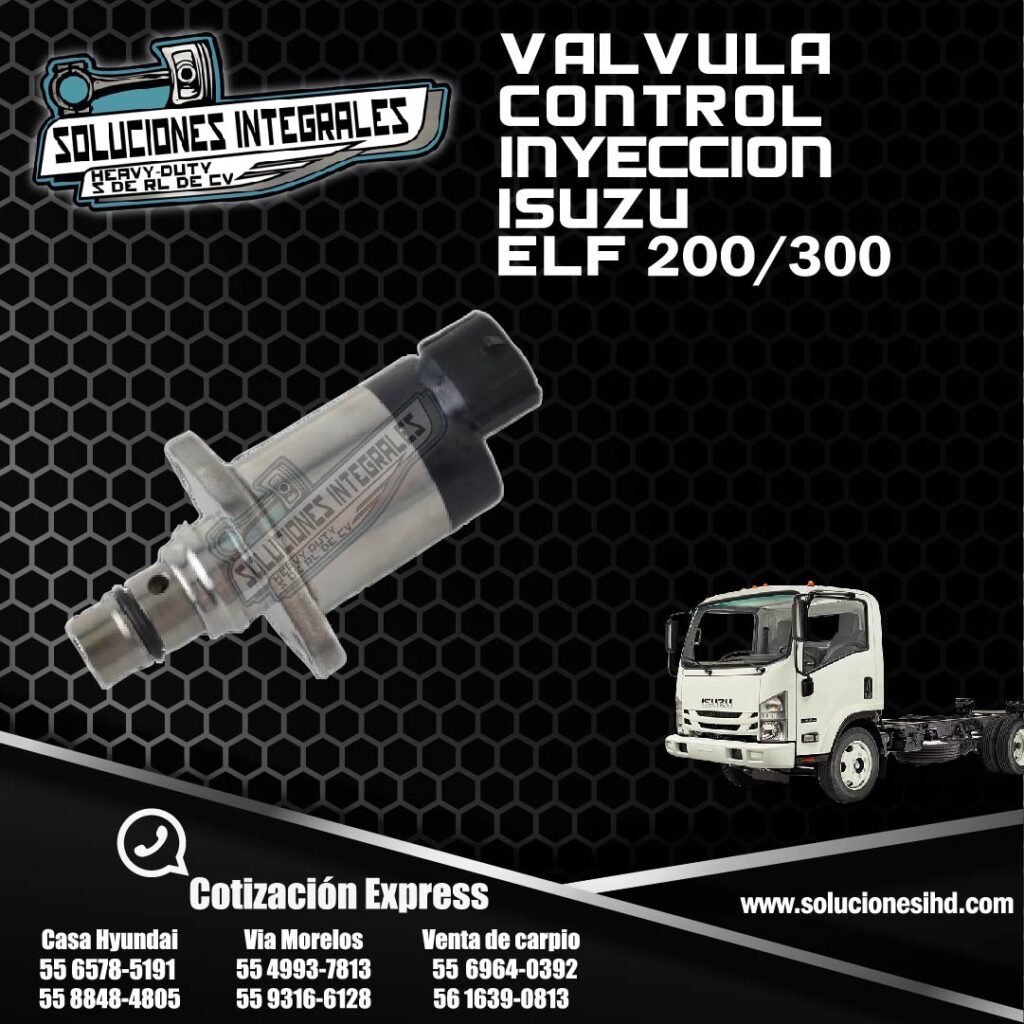 VALVULA CONTROL INYECCION ISUZU ELF 200/300 – Soluciones IHD