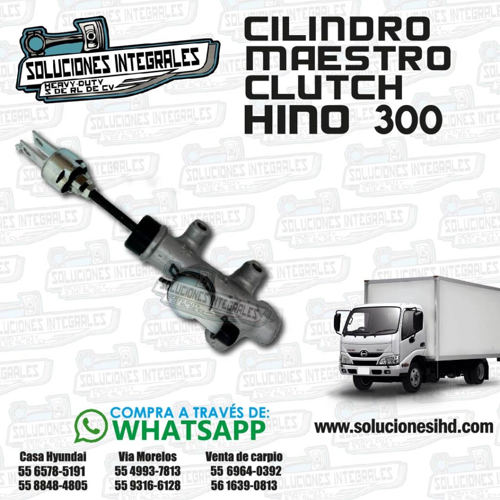 CILINDRO MAESTRO CLUTCH HINO 300 – Soluciones IHD