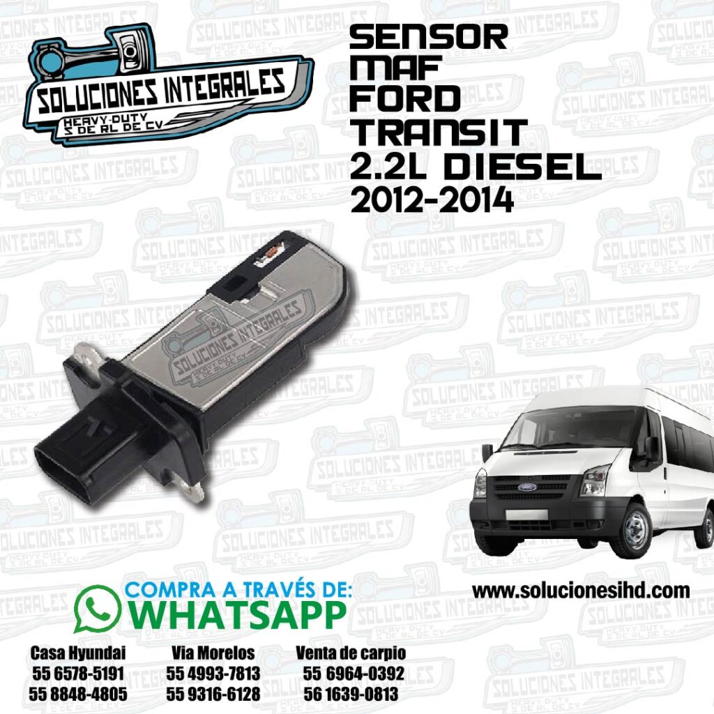 SENSOR MAF FORD TRANSIT 2.2L DIESEL – Soluciones IHD